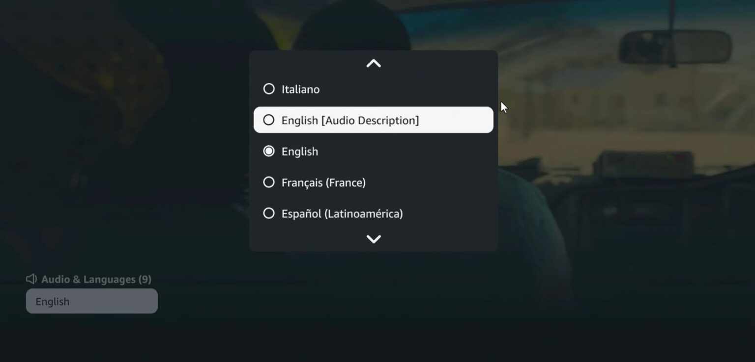 How to Turn off Audio Description on Amazon Prime Video ...